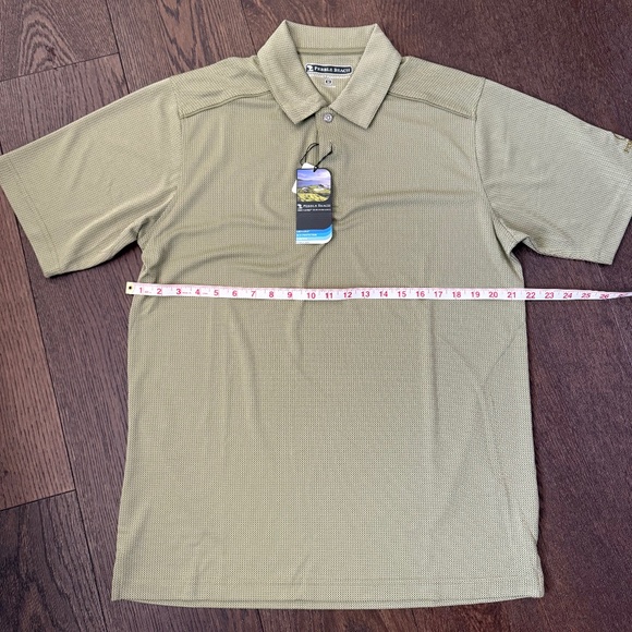 Pebble Beach | Shirts | Pebble Beach Dryluxe Performance Polo Shirt ...